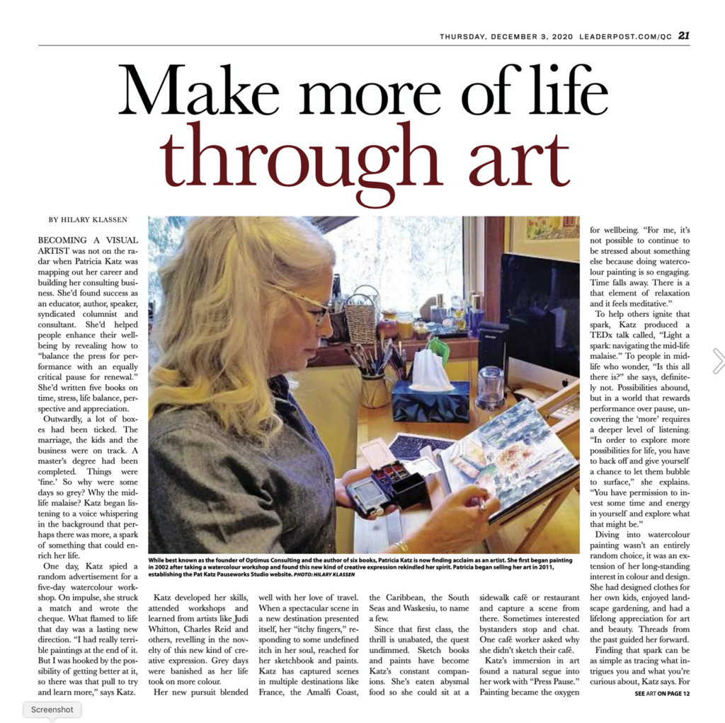 Make More Of Life Through Art – Feature Article @ Pauseworks Studio ...